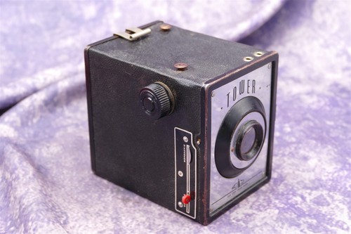 Sears Tower Box Camera Model 34 (Made By Ansco) uses 120mm Film | eBay