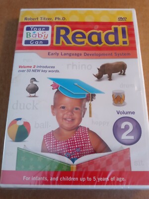 Your Baby Can Read! DVD Volume 2 Robert Titzer, Ph.D. Infants And ...