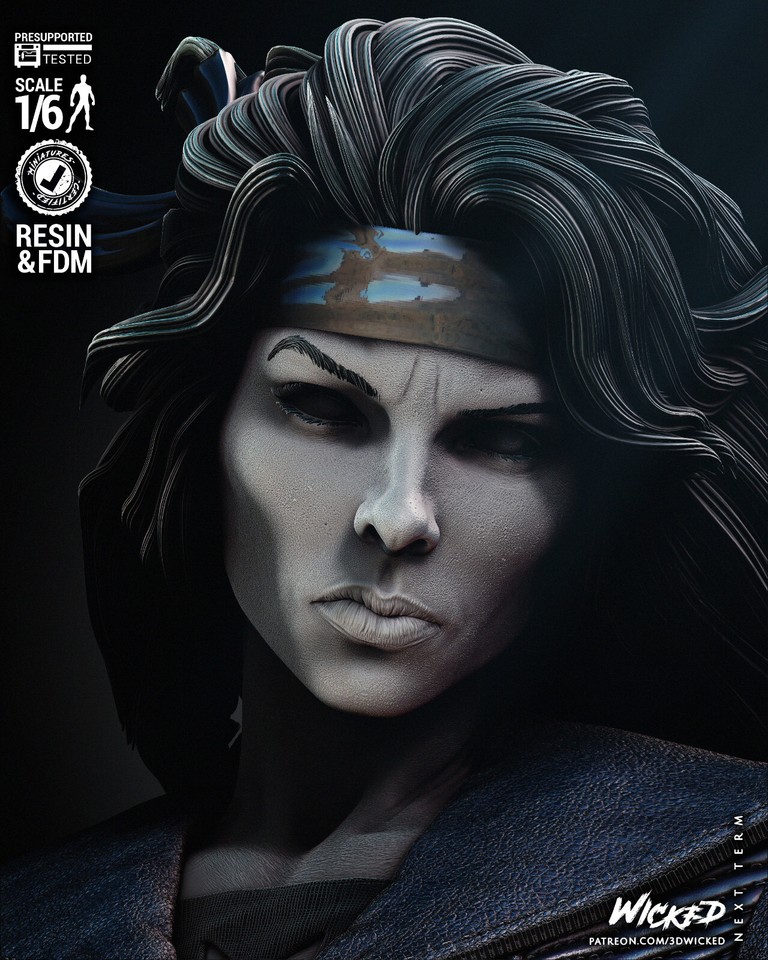 Pestilence Apocalypse minion Sculpture Statue Model Kit X-Men Unpainted ...