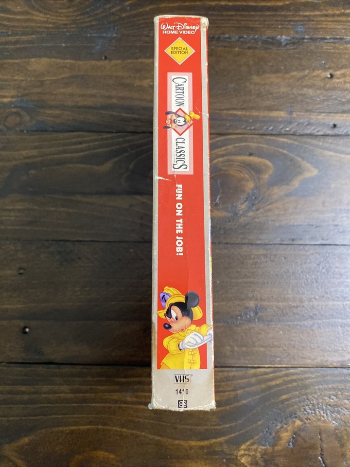 Walt Disney Cartoon Classics Special Edition - Fun on the Job (VHS ...
