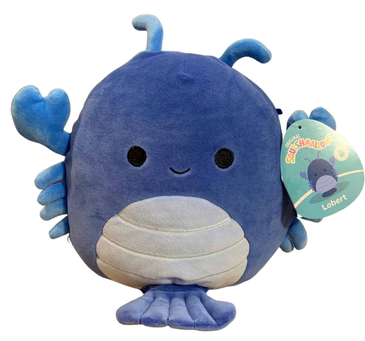 Squishmallow Lobert 8" Lobster Plush Toy - Blue for sale online | eBay