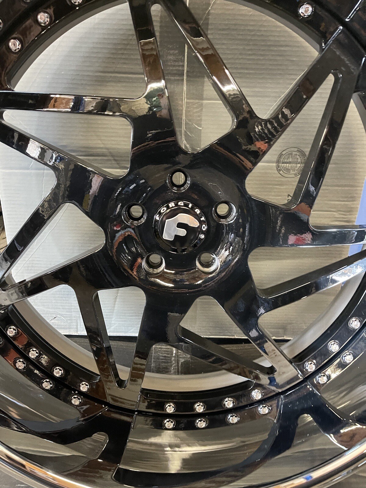 24x9-10 FORGIATO FINESTRO OLD SCHOOL CAPRICE CUTLASS IMPALA WHEEL TIRE ...