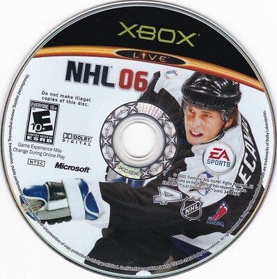 NHL 06 (Microsoft Xbox, 2005) **DISC ONLY** 14633149470| eBay