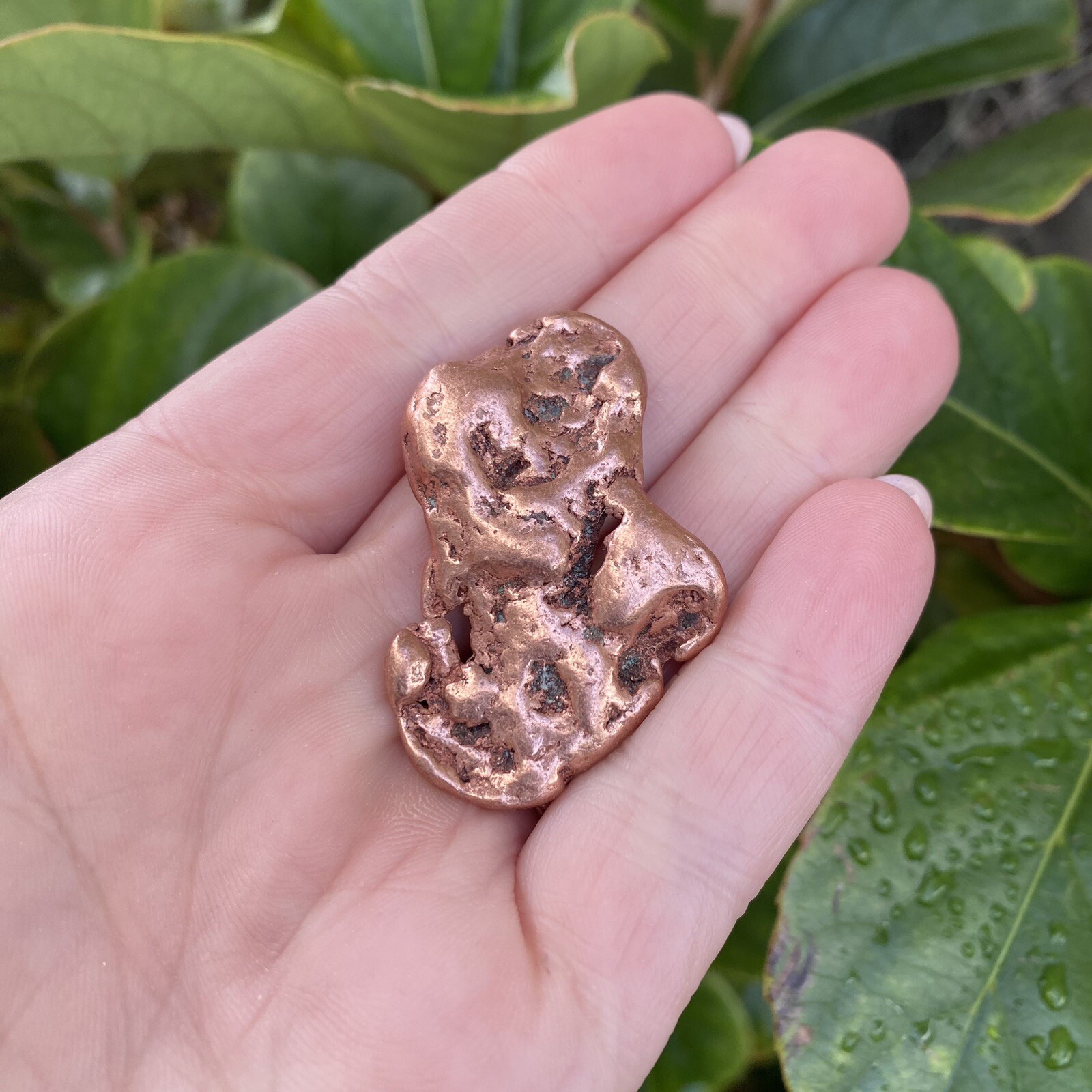 Genuine Native Copper Nugget From Michigan, USA. (20 - 30 GRAM SIZE ...
