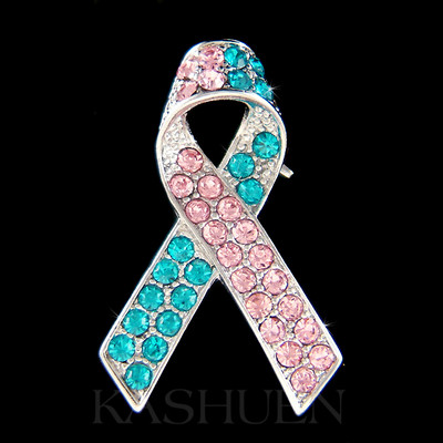 ~Ovarian Cervical Breast Cancer made with Swarovski Crystal Awareness ...