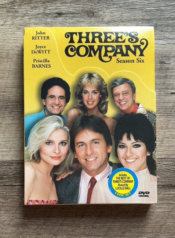 Threes Company - Season 6 (DVD, 2006, 4-Disc Set) for sale online | eBay