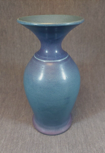 Unique Van Briggle Vase, Dark Blue & Purple Vase, by Potter Becky ...