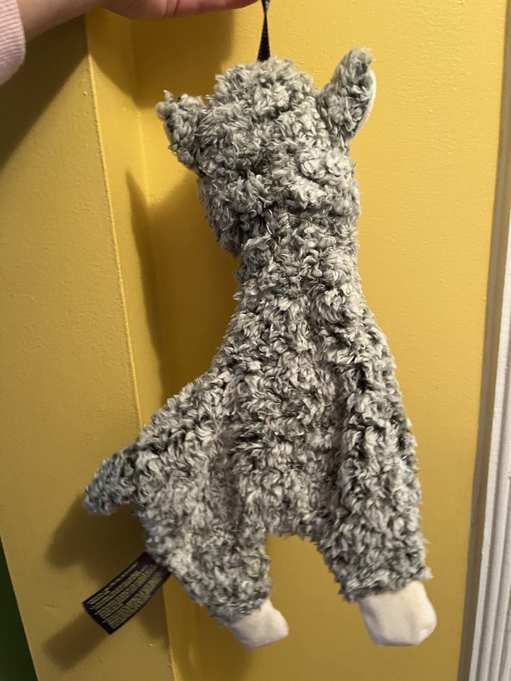 NAN DOG PET GEAR NANDOG NWT Flat LLAMA DOG TOY CRINKLE BODY & SQUEAKER ...
