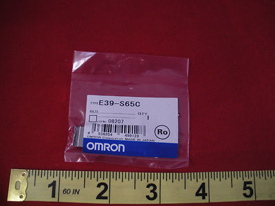 Omron E39-S65C Photoelectric Sensor Aperture E39S65C 2.0 Diameter Nib ...