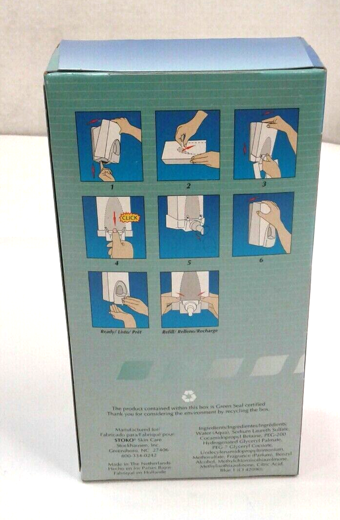 Stoko Refresh Foam Hand Soap Box - Pack of 6 (29932) for sale online | eBay