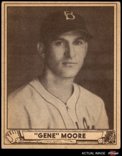 1940 Play Ball #143 Gene Moore Braves 5 - EX | eBay