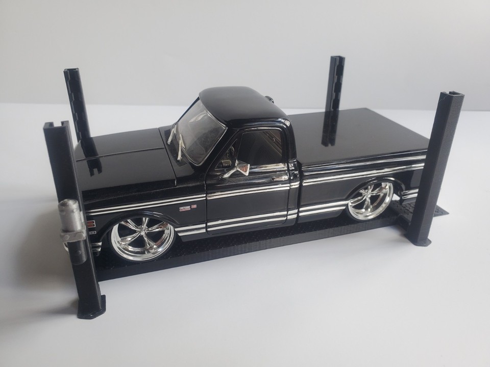 4 Post Lift For 1/24 Scale Garage Mini Display RC Double Stack Car ...