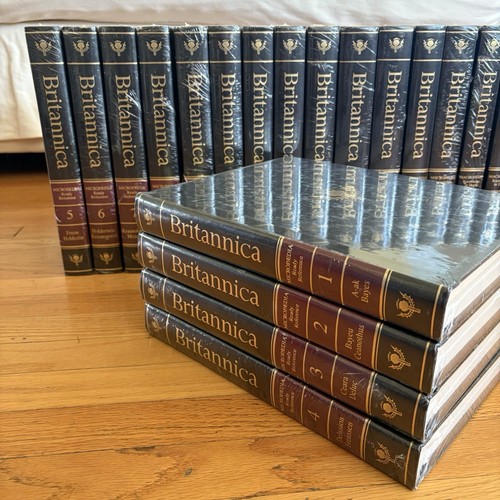 NEW FACTORY SEALED Encyclopedia Britannica 15th Edition 32 Volume ...