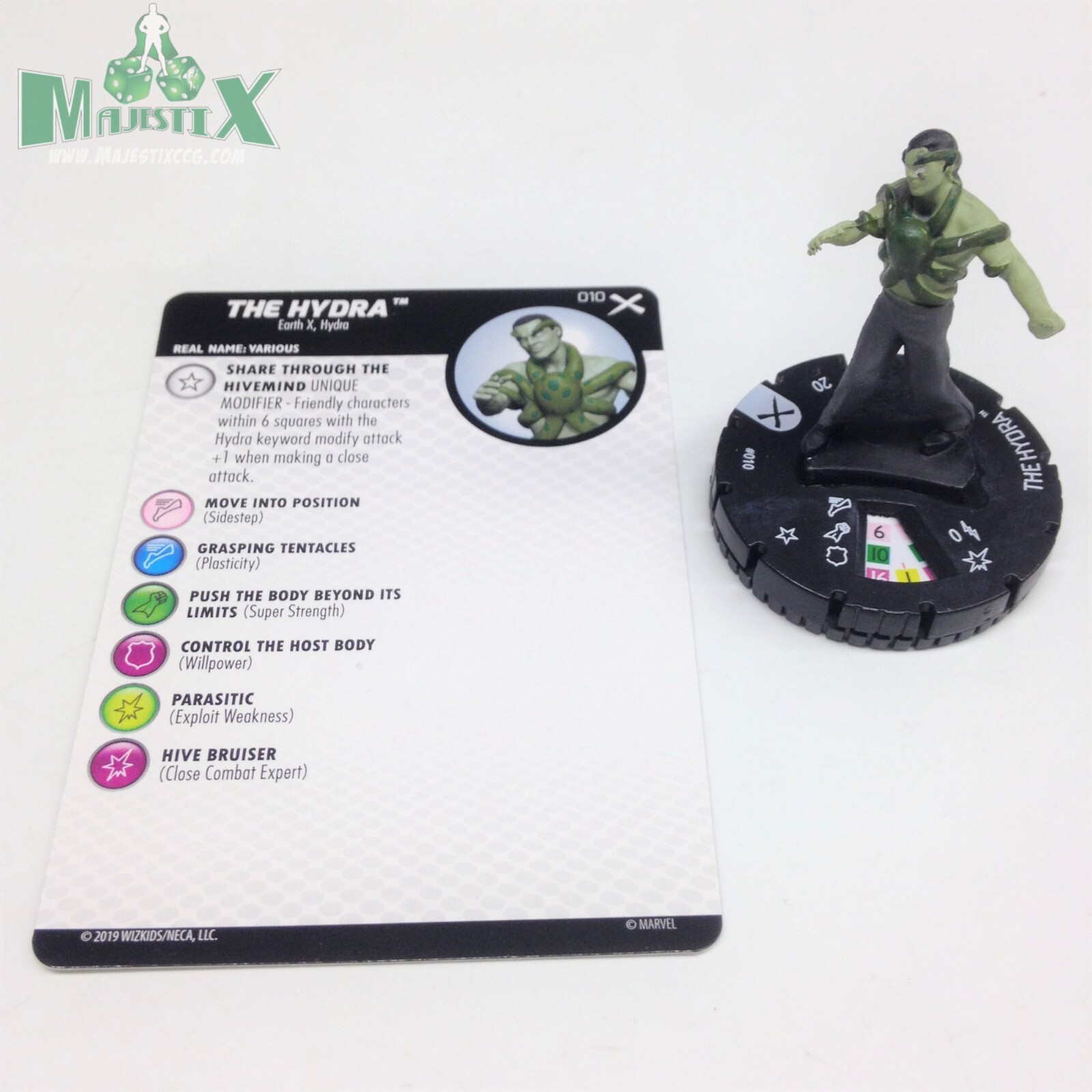 Heroclix Earth X set The Hydra #010 Common figure w/card! | eBay