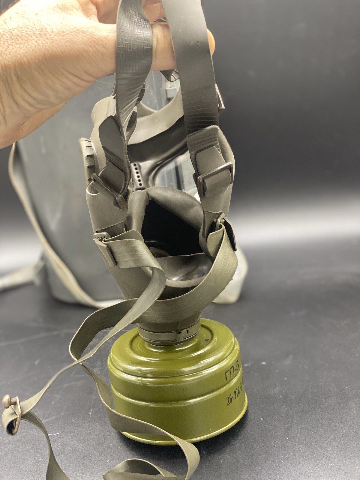 NBC Gas Mask German Drager Military & Police M65 Sealed Unused Filter w ...