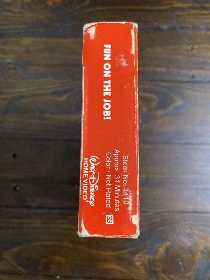 Walt Disney Cartoon Classics Special Edition - Fun on the Job (VHS ...