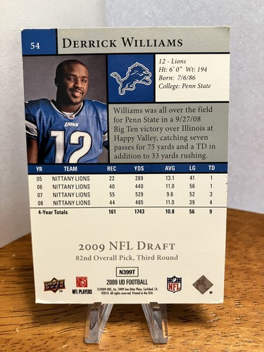 2009 Upper Deck - Rookie Exclusives #54 Derrick Williams (RC) for sale ...