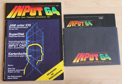 Input 64 1/87 Das Elektronische Magazin für Commodore C64 | eBay.de