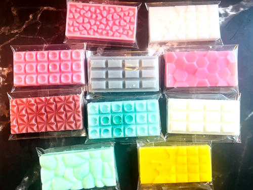 Wax Melts, Mini Snap Bars, Scented Wax Melts, 10 Scents, sample pack ...