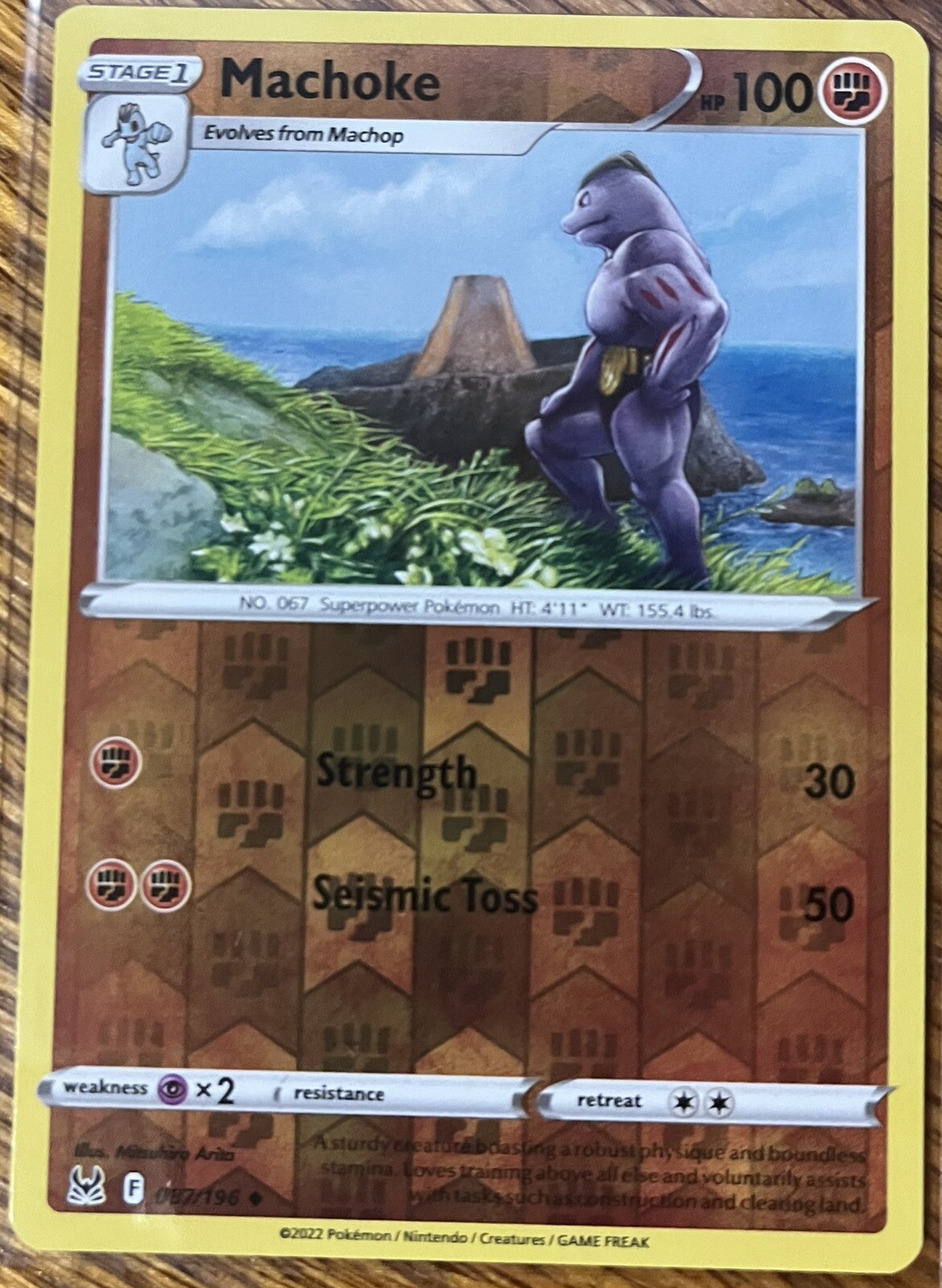 Machoke 87/196 - Reverse Holo - Lost Origin - Uncommon - Read Desc. | eBay