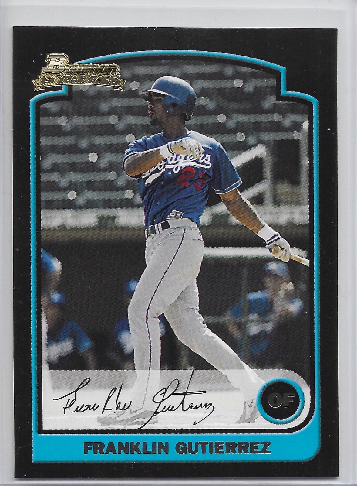 2003 Bowman Baseball Franklin Gutierrez Rookie / RC # 225 Los Angeles Dodgers | eBay