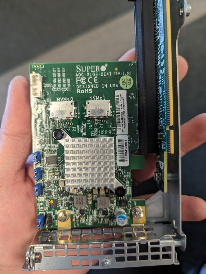 QTY 8x 1U X11DPFR-SN Skylake Servers 4U 8x U2 NVME Bays 16x Xeon 6130 ...