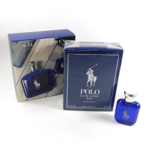 Ralph Lauren Polo Blue Set pcs EDT For Men 125 ml + 15 ml *NEW IN ...