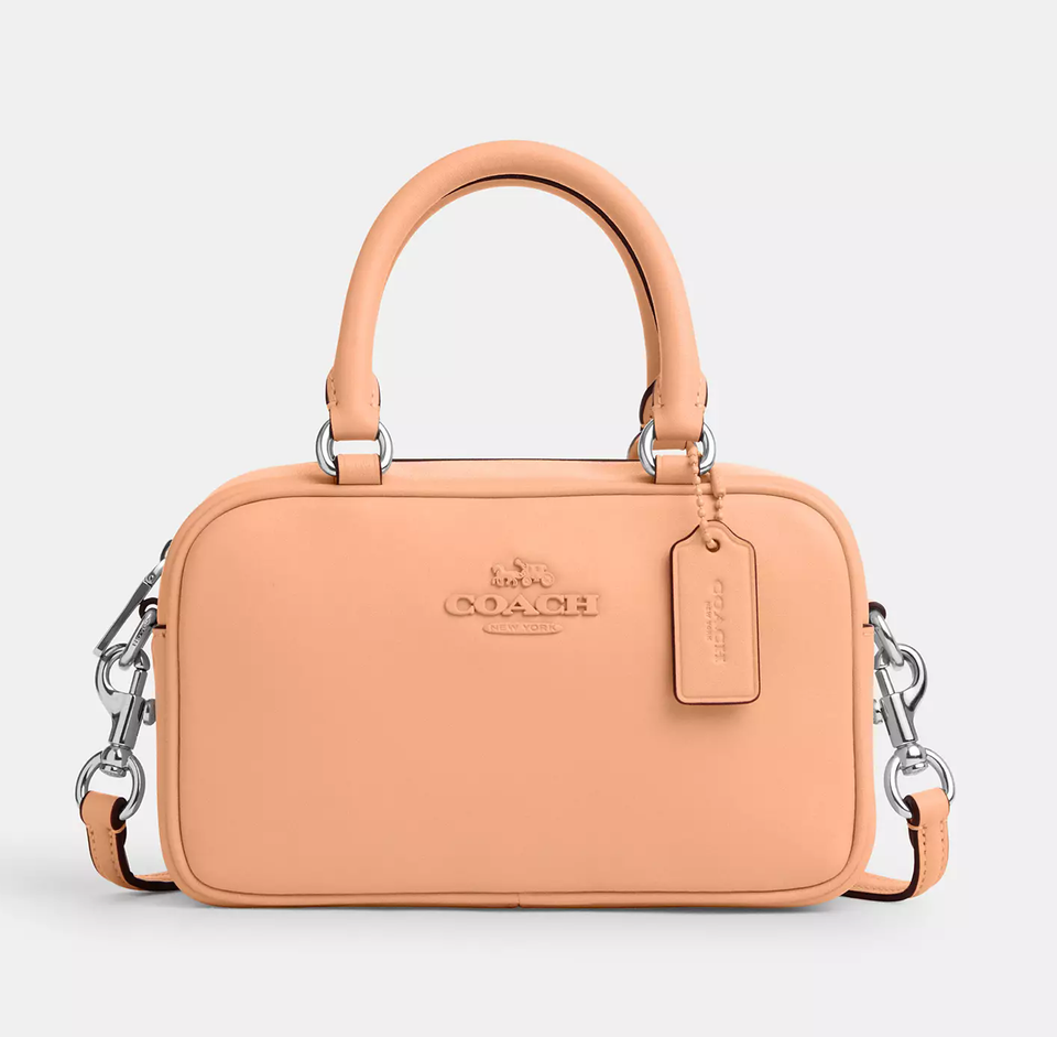 NWT Coach Satchel Crossbody In Signature Colorblock CV704/CT776 | eBay