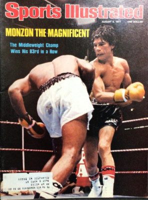 SPORTS ILLUSTRATED ~ August 8, 1977 ~ Carlos Monzon ~ HIGHER GRADE ...