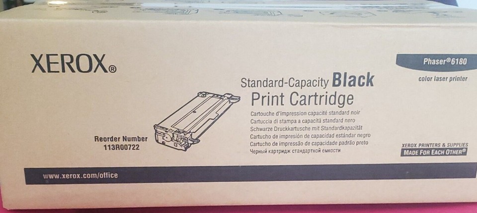 Xerox Phaser 6180 Black, Cyan, Magenta or Yellow Standard Capacity ...