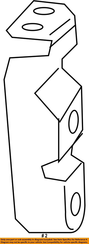 GM OEM 03-07 Sierra 1500 Classic Bumper Components-Outer Bracket ...