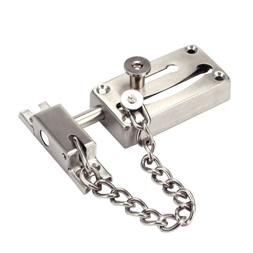 Stainless Steel Door Chain Security Door Chain Anti- Press Lock | eBay
