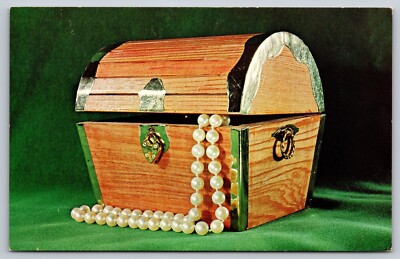 The Treasury Pirate's Chest Postcard National Handcraft Advertising ...