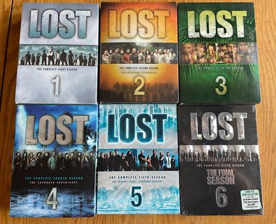 LOST: Complete Series ABC TV Show Seasons 1-6 DVD Box Sets (season 6 in ...