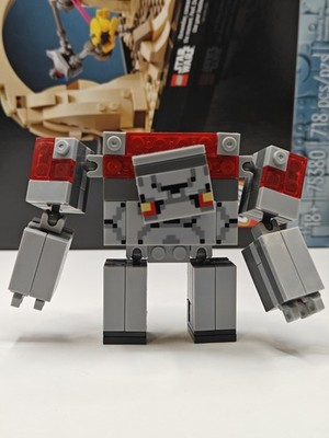 NEW LEGO Minecraft Redstone Golem Figure Build 21163 | eBay