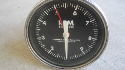 Jones Motorola 10,000 RPM Mechanical Tachometer tattle dragster drag ...