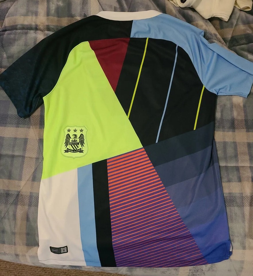 Nike AUTHENTIC MANCHESTER CITY CELEBRATION Kit Limited Edition Jersey ...