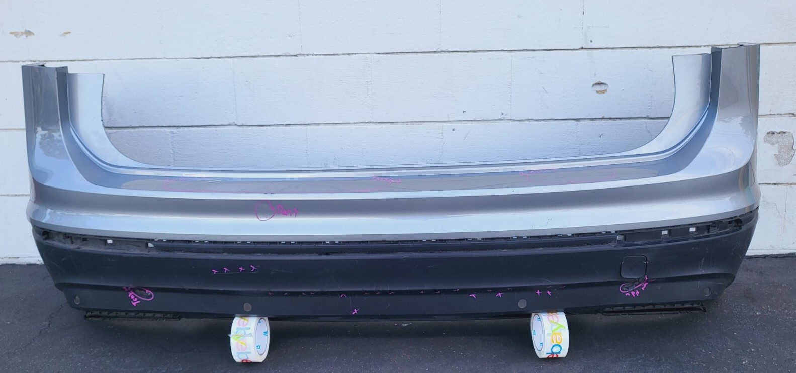 OEM 2018-2019 Volkswagen Tiguan Rear Upper Lower Bumper Cover Genuine ...