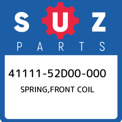 41111-52D00-000 Suzuki Spring,front coil 4111152D00000, New Genuine OEM ...