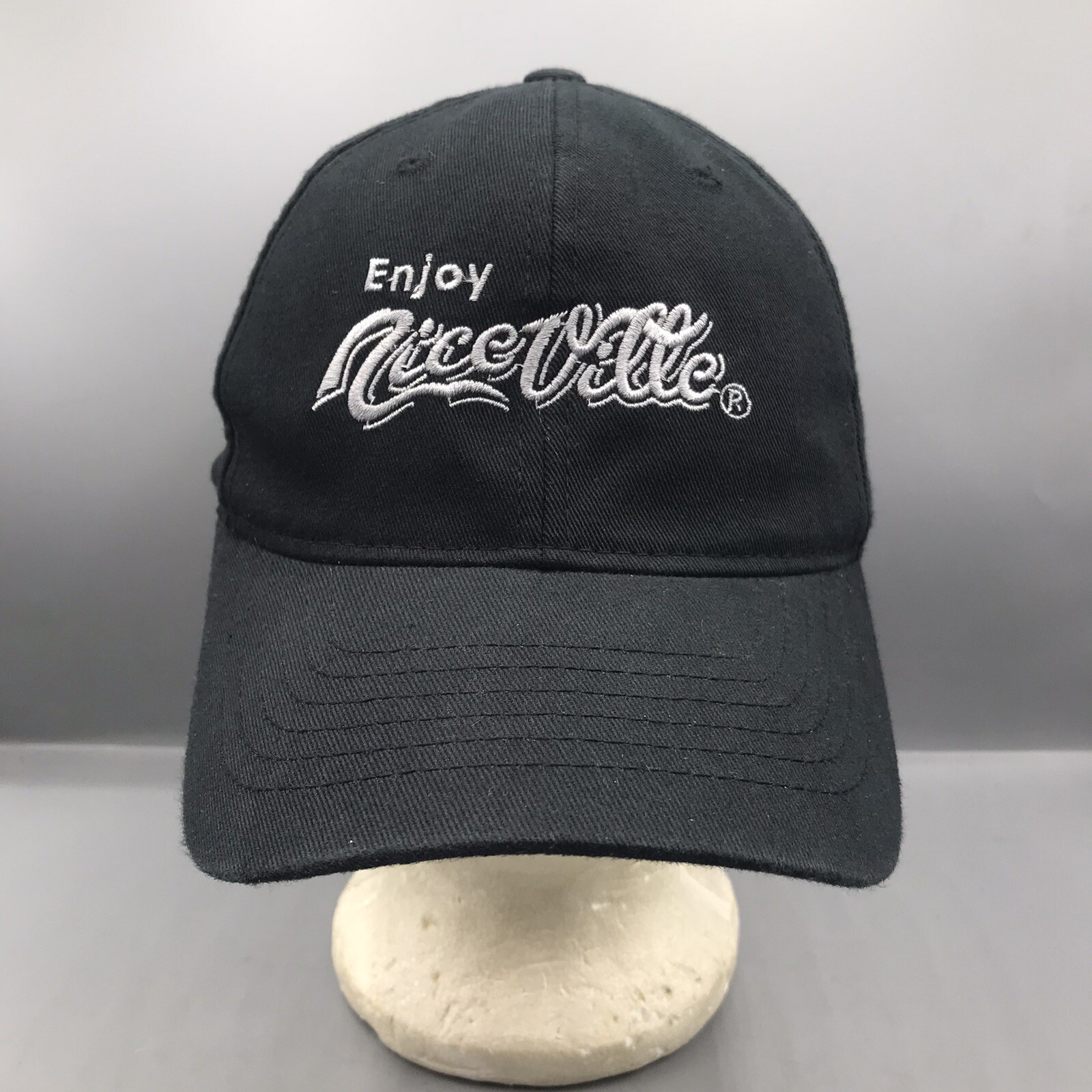Enjoy Niceville in Coca Cola Font Adjustable Black Ha… - Gem