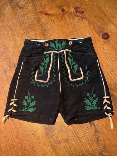 German Traditional Pants Wool Construction Beautifully Embroidered | eBay