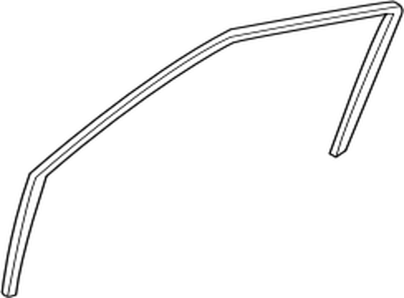 68141-60042 Toyota Run, front door glass, rh 6814160042, New Genuine ...