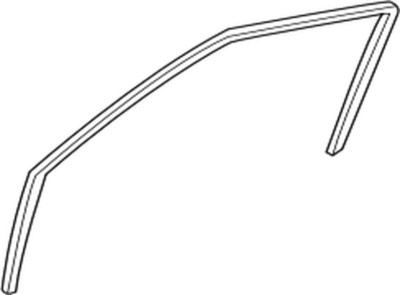 68141-60042 Toyota Run, front door glass, rh 6814160042, New Genuine ...