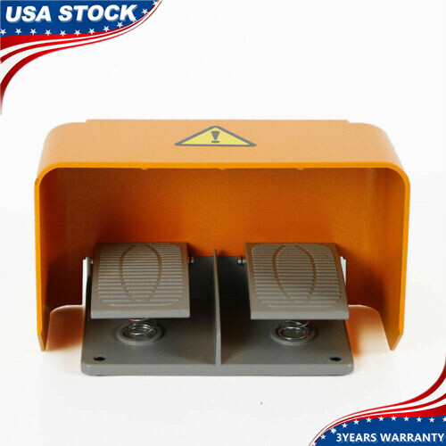 Double Extra Heavy Duty Foot Switch Guard Foot Pedal Electric NO/NC ...