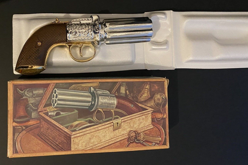 *FULL* Vtg. Avon Pepperbox Pistol-1850 Tai Winds Cologne Original Box | eBay