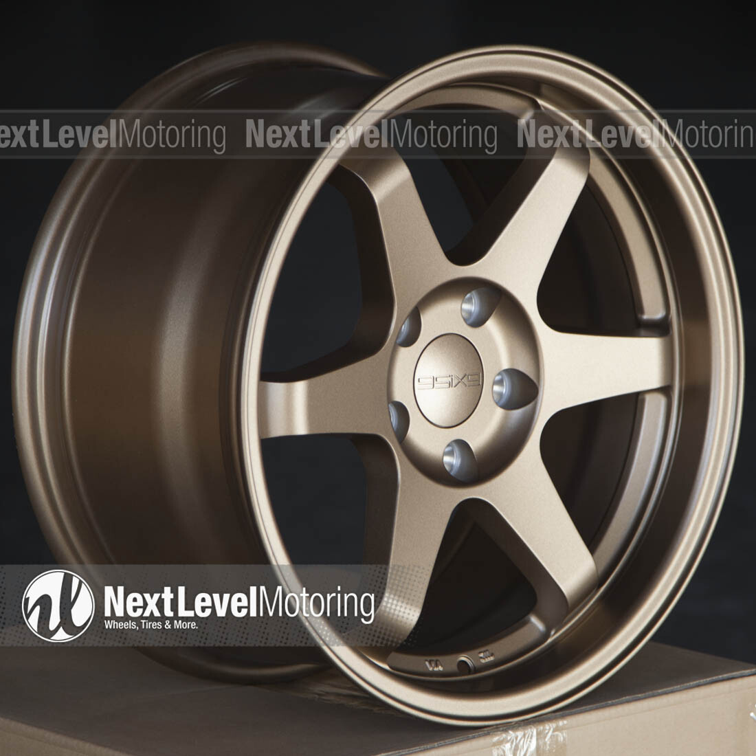 9SIX9 SIX-1 17x9 5x114.3 +35 MATTE BRONZE TE37 STYLE WHEELS CONCAVE ...