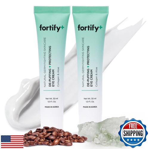 Fortify 9-in-1 Natural Skincare Eye Cream – 2 Pack Anti-Aging Under Eye ...
