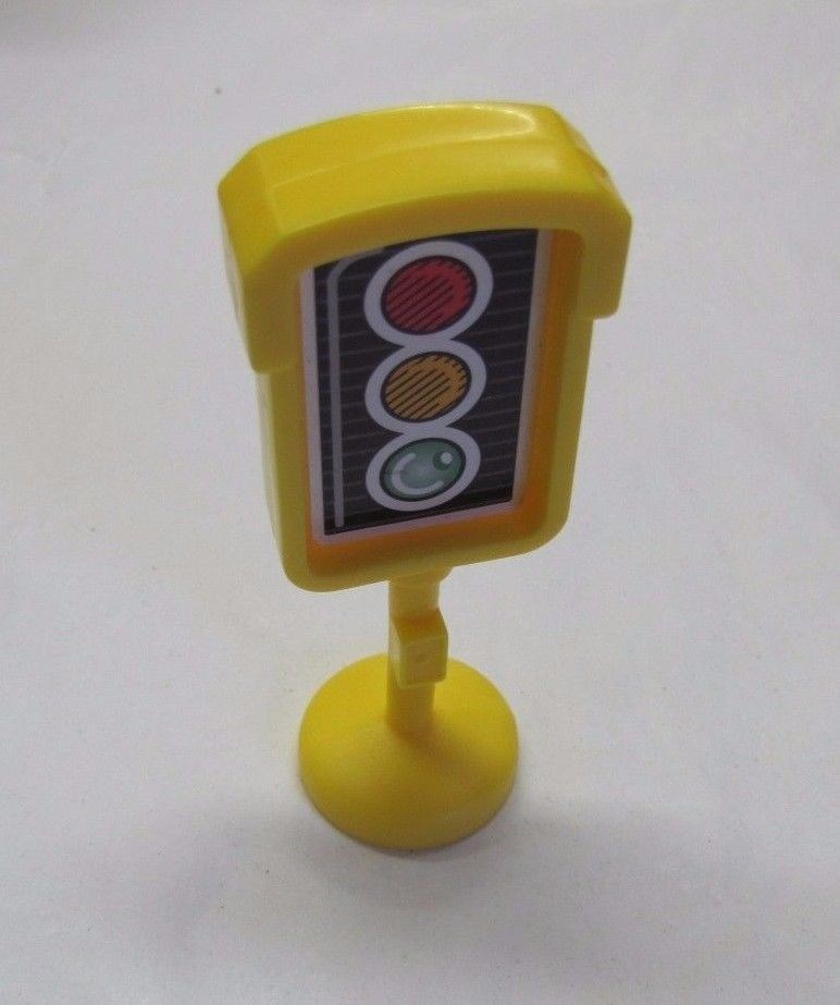Fisher Price Little People Green Stoplight Stop Light For Town Village ...