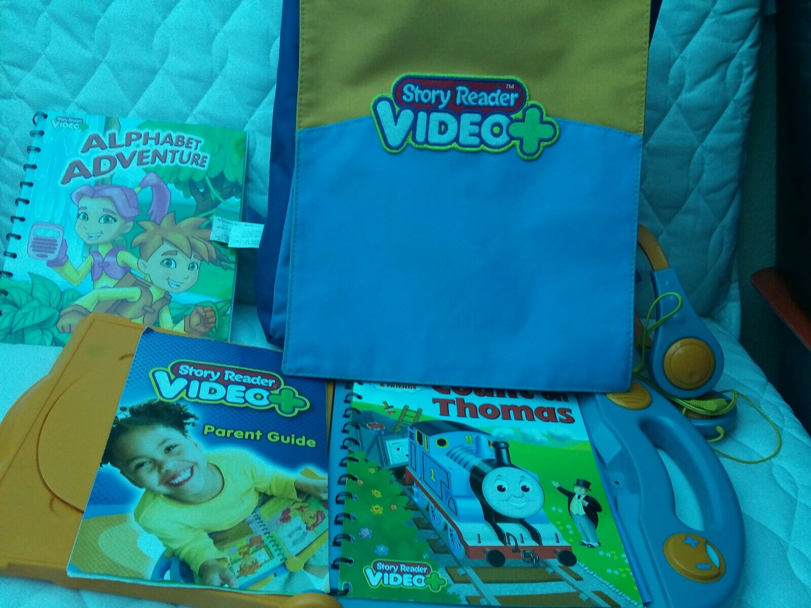 Story Reader Video+ Plus Learning System Video Console With Books ...