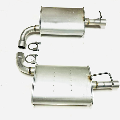 Fits: Right and Left Side Muffler For 2011 To 2017 Ford Explorer 3.5L ...